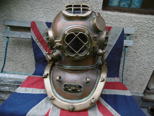 Mark V US Navy diving helmet | Bonds Nautical