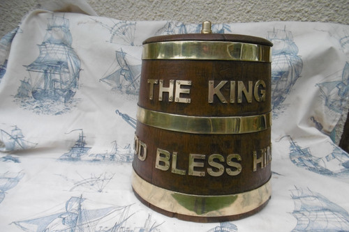 KING Rum barrel - grog tub | Bonds Nautical