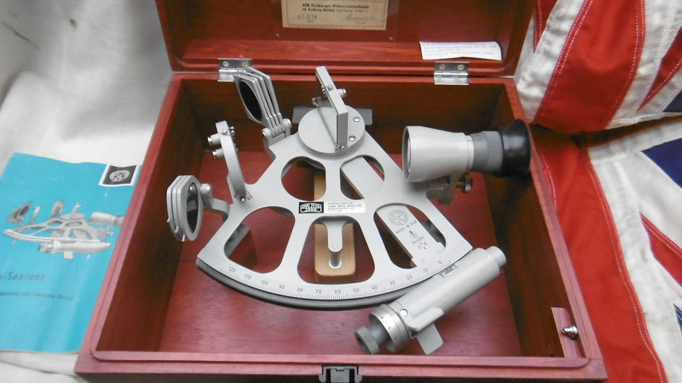 Carl Zeiss Drum Sextant Bonds Nautical
