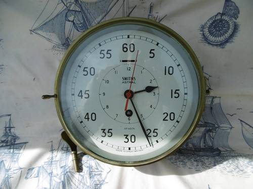 Ships brass Smiths Astral clock | Bonds Nautical