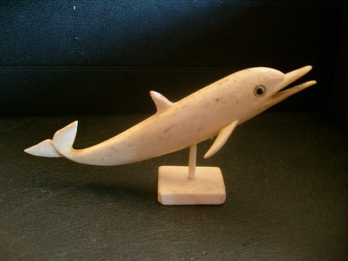 No. 83 - Bone 3D dolphin | Bonds Nautical