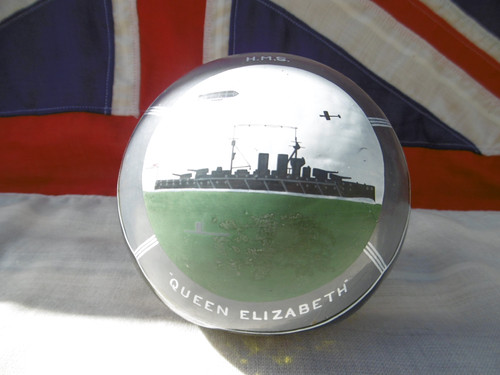 HMS Queen Elizabeth painted fishing float | Bonds Nautical