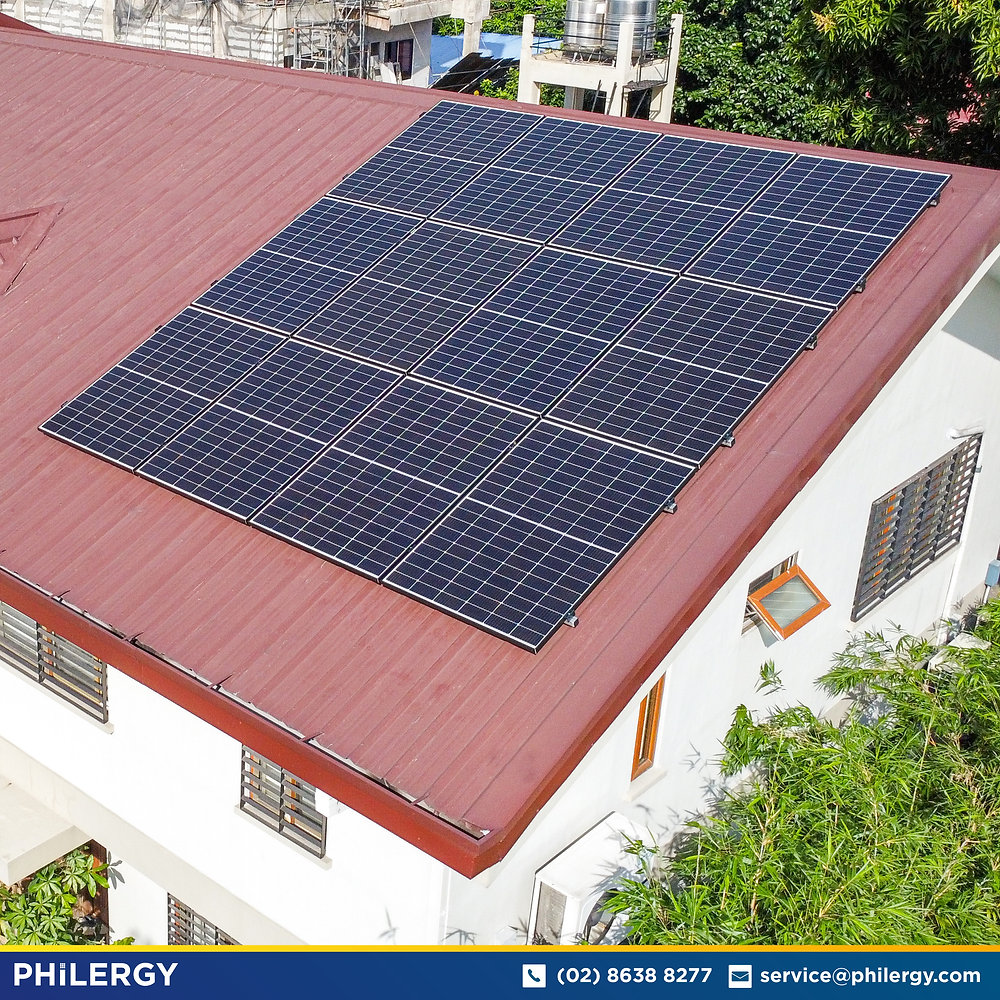 12-panel grid-tied solar system in GSIS Village, Quezon City | PHILERGY ...