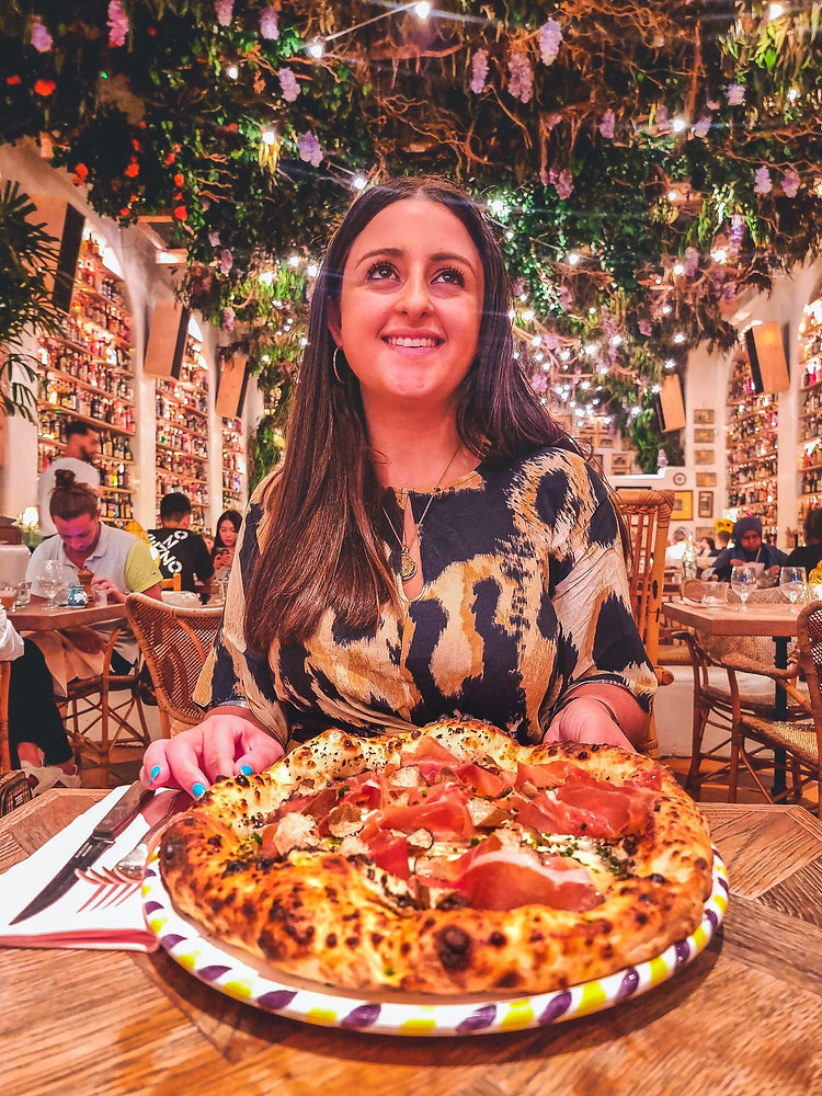 Lunch at Circolo Popolare, London! 18k bottles and some great food.