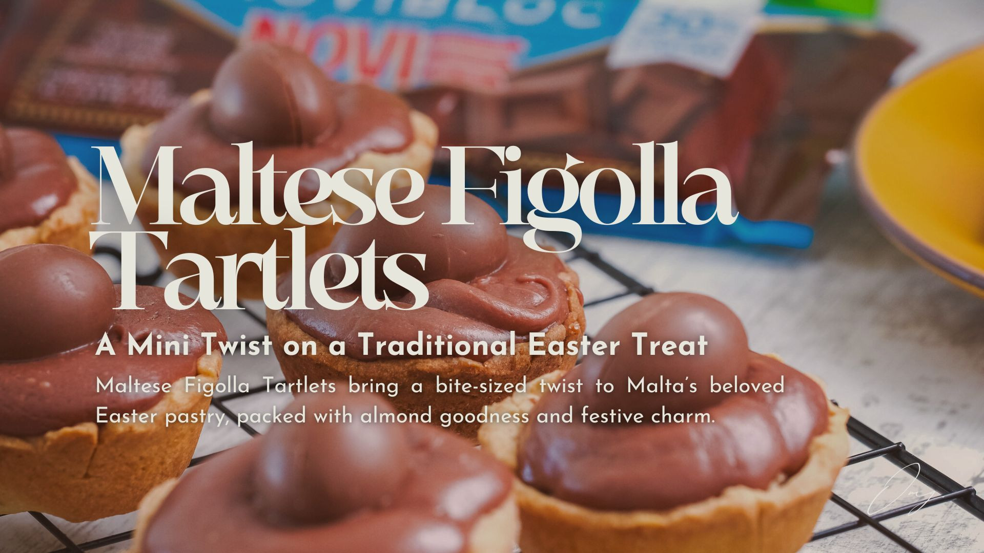 Maltese Figolla Tartlets: A Mini Twist on a Traditional Easter Treat