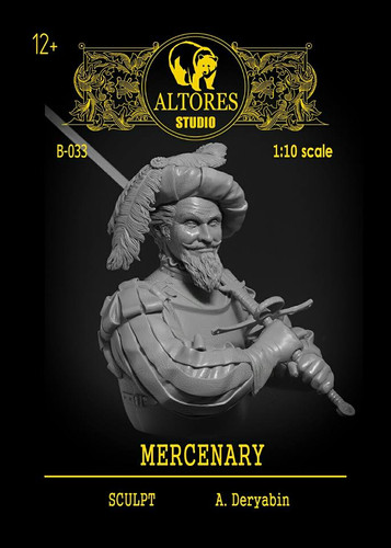 ALTORES-B-033-MERCENARY「中世の傭兵（バストモデル）」 | 模型村 GE-netshopping