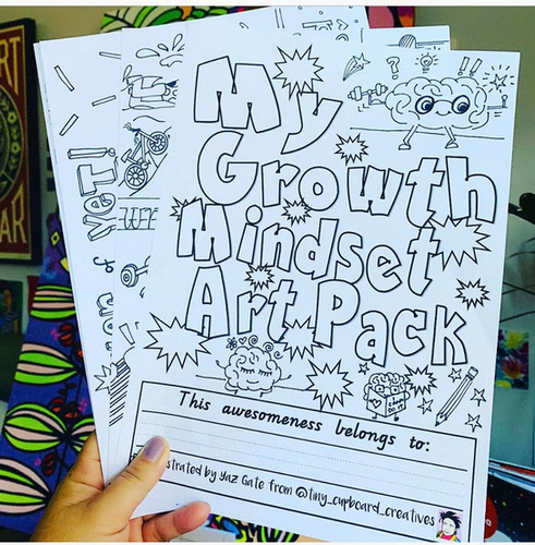 Growth Mindset Art Pack (PDF) | TCC