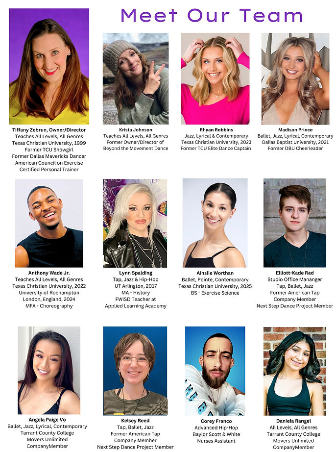 FW INSTRUCTORS | danceconnection