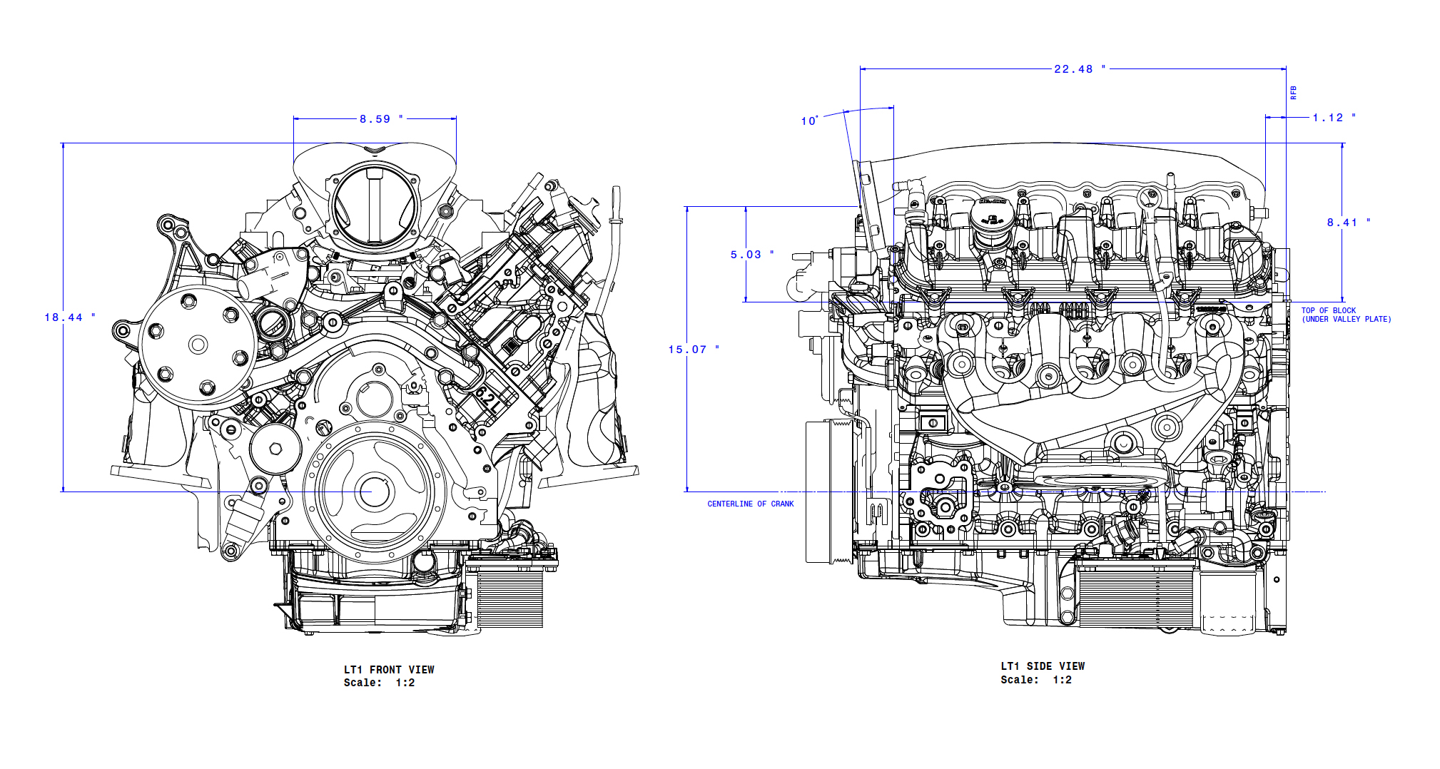 Carbon TRc Intake Manifold LT1/LT4/LT5 – Performance Design Online Store