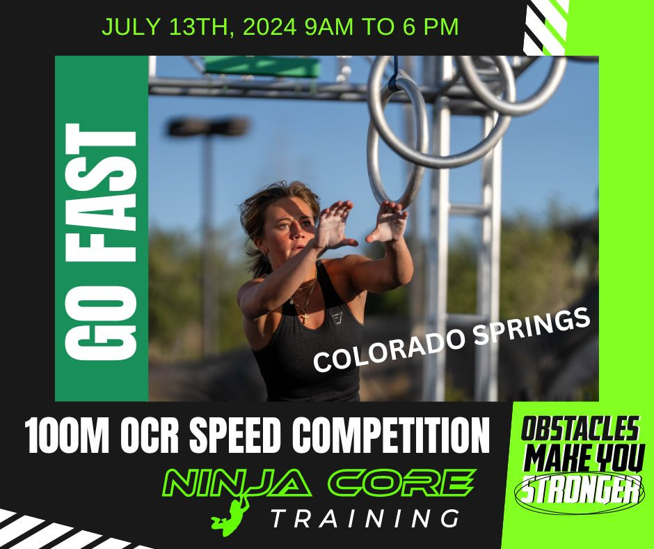100M OCR Speed National Championship | Ninja Core 1