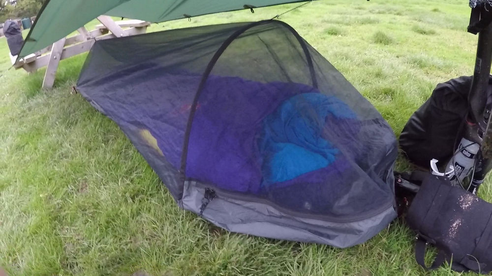 Bikepacking with a Tarp