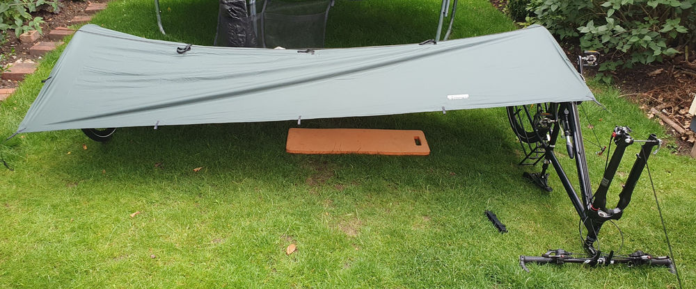 Bikepacking with a Tarp