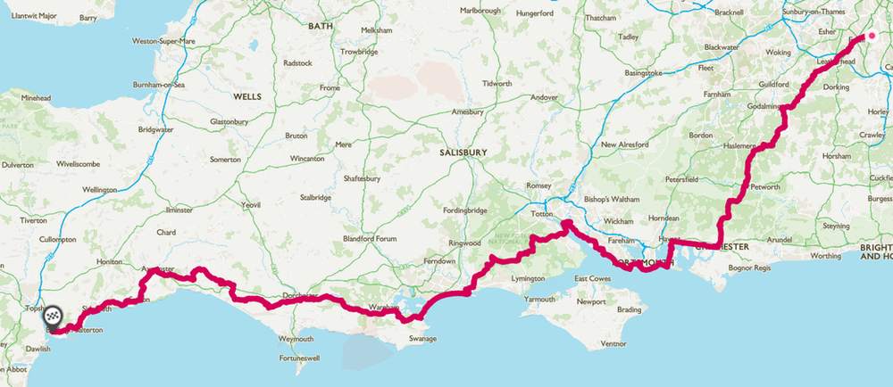 A South Coast Cycle Adventure - NCN 2