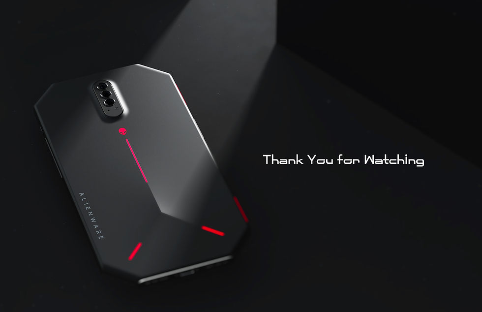 Alienware phone | Yuke Design