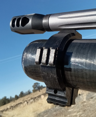 B&W S45 - 3 Weaver Rail Tank Band, Carbon Fiber and Standard Tanks ...