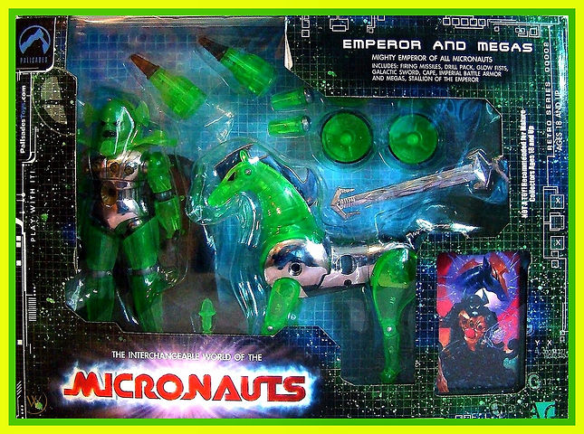 EMPEROR & MEGAS (GREEN) | Micronauts