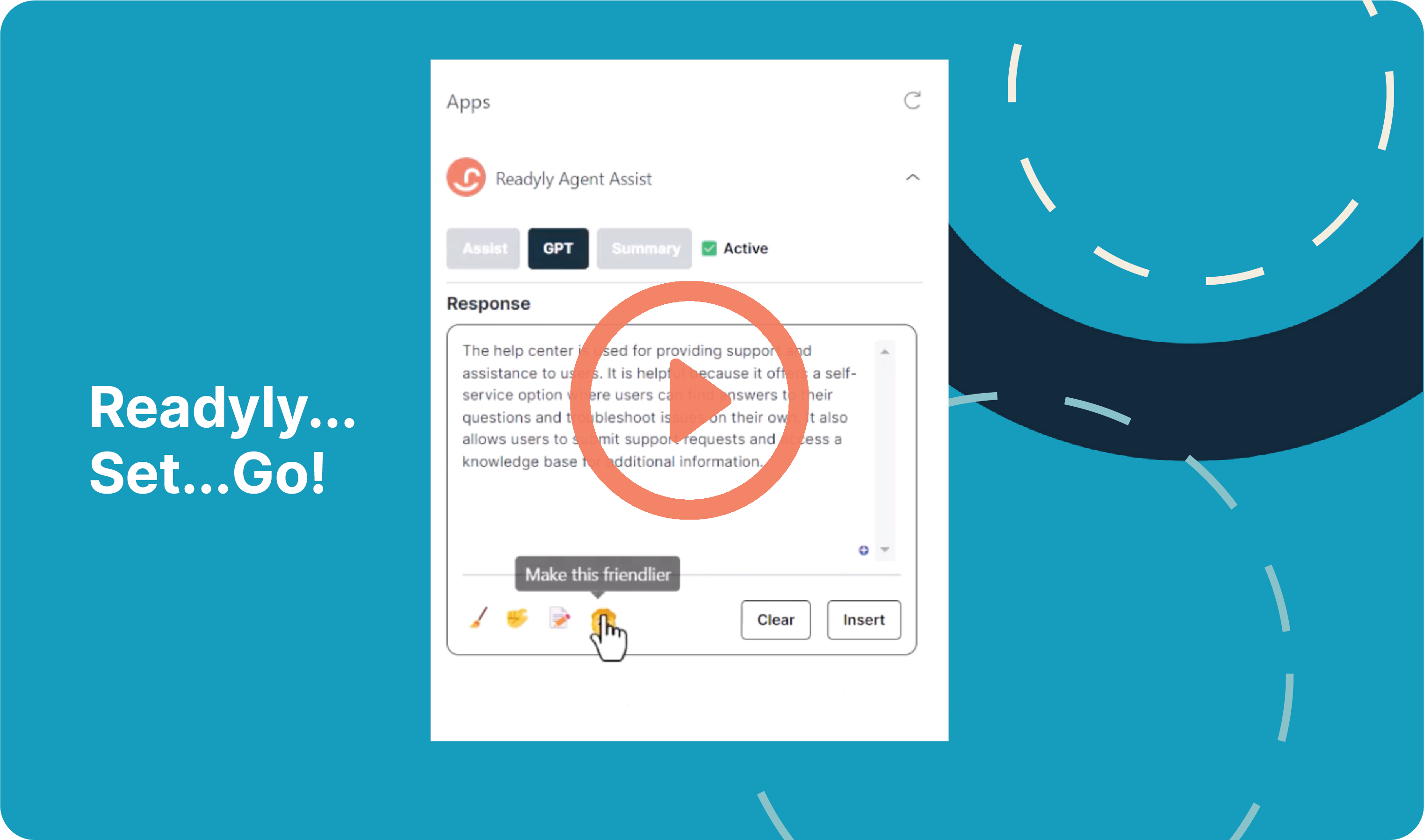 Readyly GPT Agent Assist App Integration with Zendesk Support