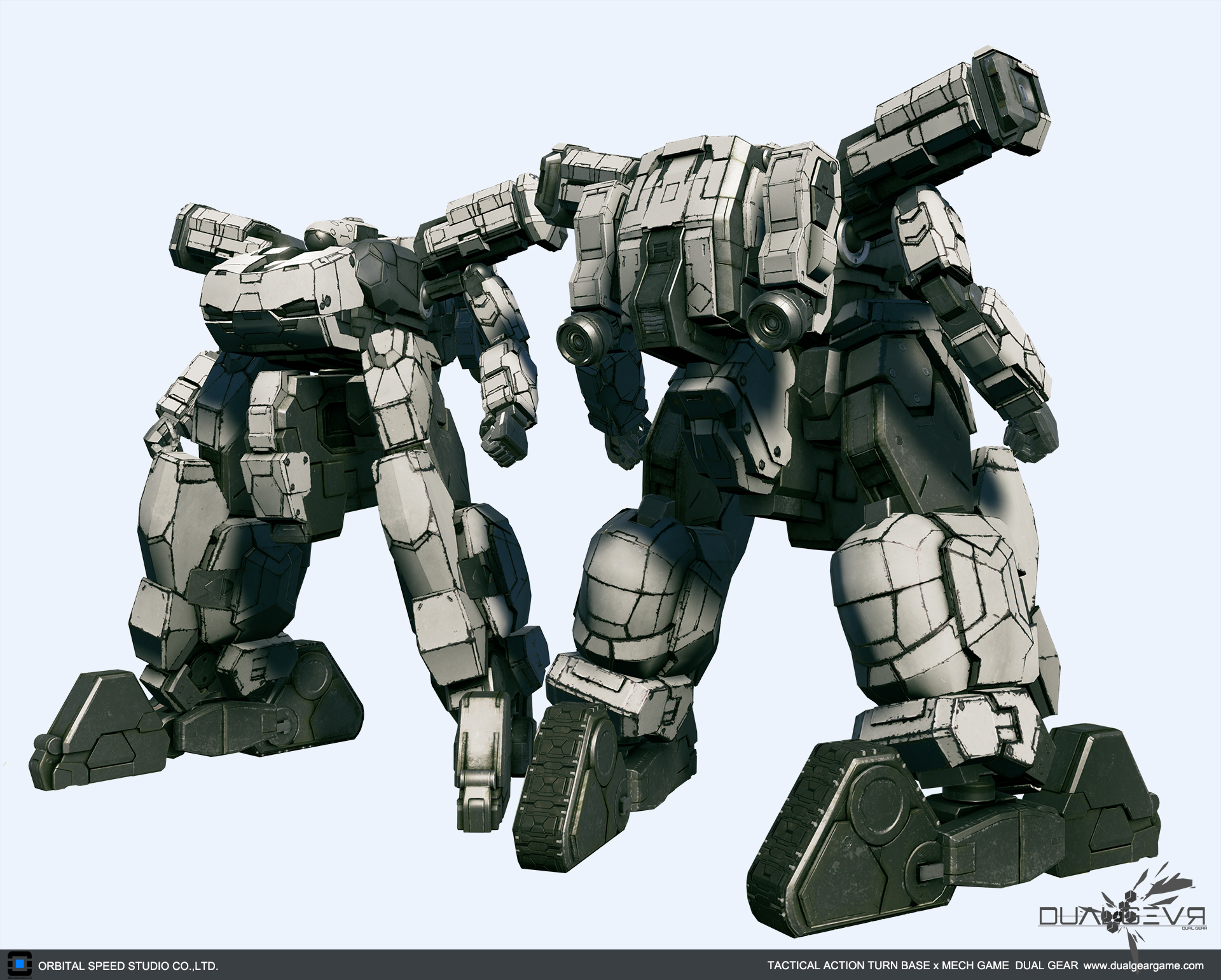 Let's Isometric! "Tactical View" in progress on DUAL GEAR mech turn ...