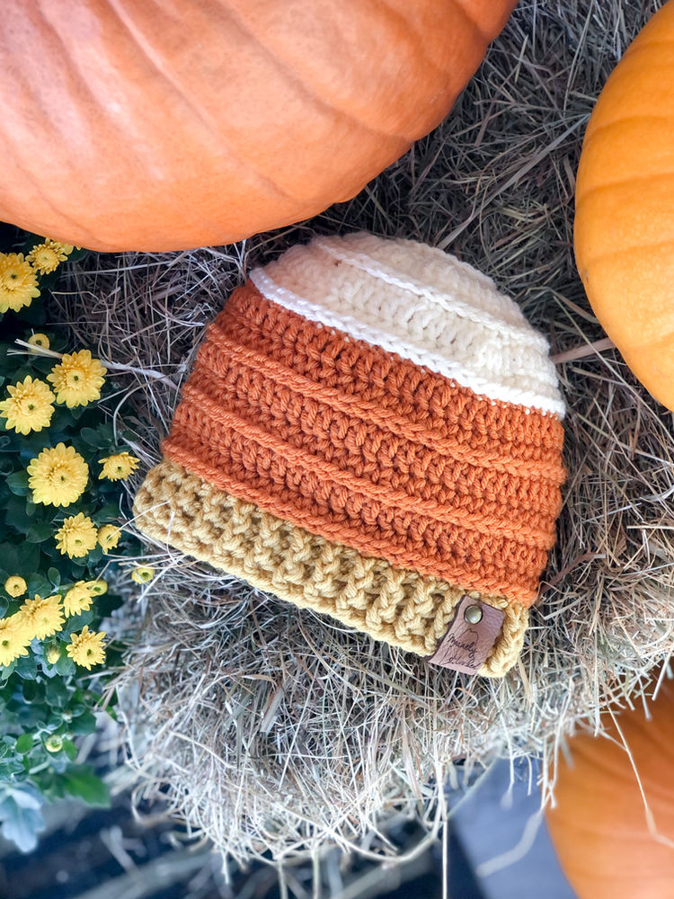 Mainely Ridged Crochet Hat