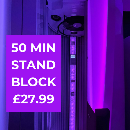 50 Min Stand Block | Sun Shack Tanning