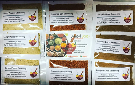 Seasoning Sample Kit | Seasoned By Mea, LLC