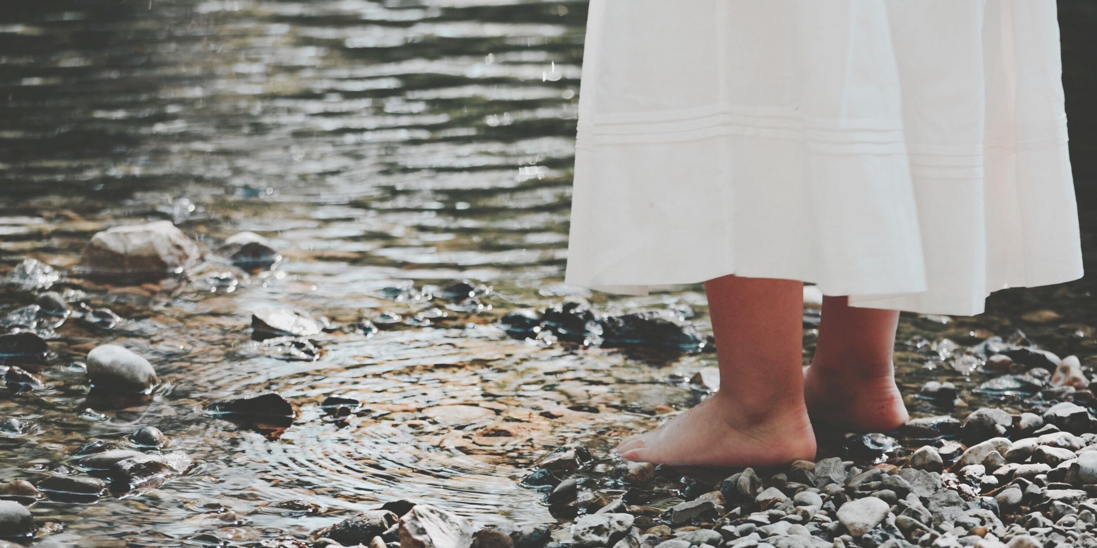 Why walking on rocks and pebbles is great for children