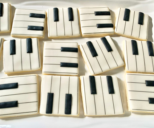 Piano Keys Cookie | ilove.icook.ieat