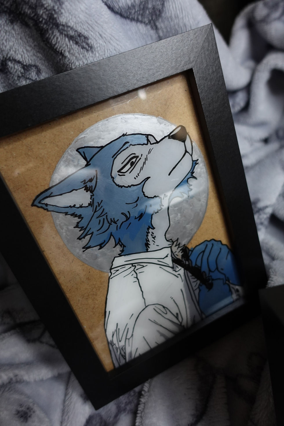 Legoshi | Beastars | Anime Painting | JadeMontagueDesigns