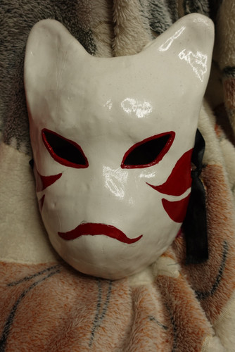 Kakashi Anbu Mask | Naruto Shippuden | Cat Mask | JadeMontagueDesigns