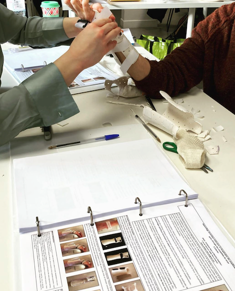 Les orthèses de la main. Niveau 1