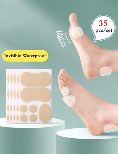35 Pieces Foot Plasters multiple Sizes | Dreampulseza
