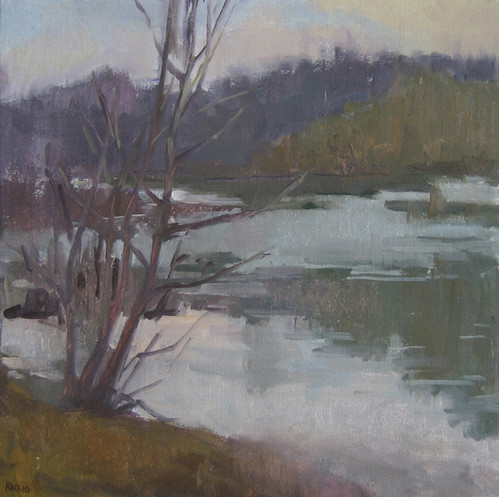 Marie Riccio "River Early Spring" | The Artists Gallery