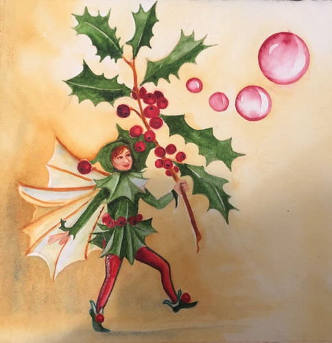 Cynthia Scott "Holly Bubbles" | The Artists Gallery