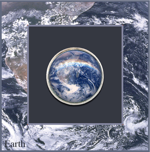 Earth Pin | Dark Skies Jewellery