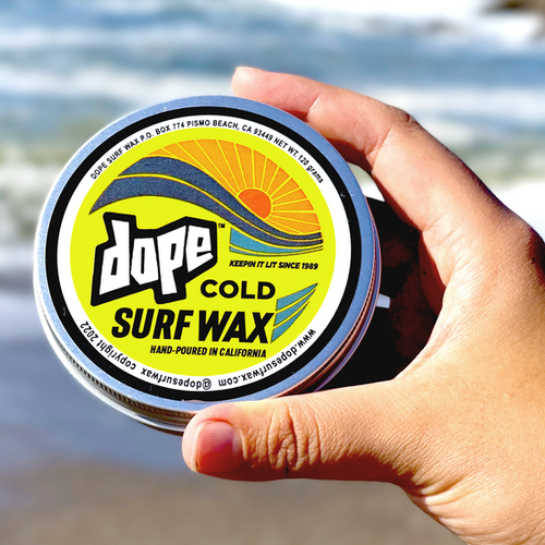 DOPE SURF WAX in a ECO-FRIENDLY STASH CAN | DOPE SURF WAX