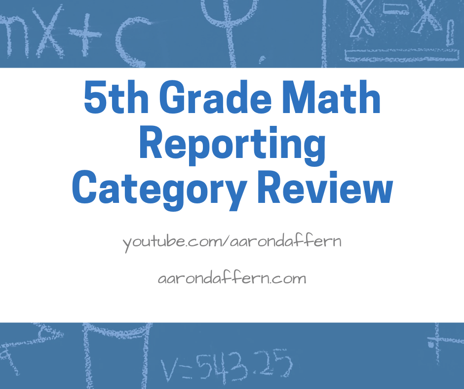 5th Grade Math TEKS Review
