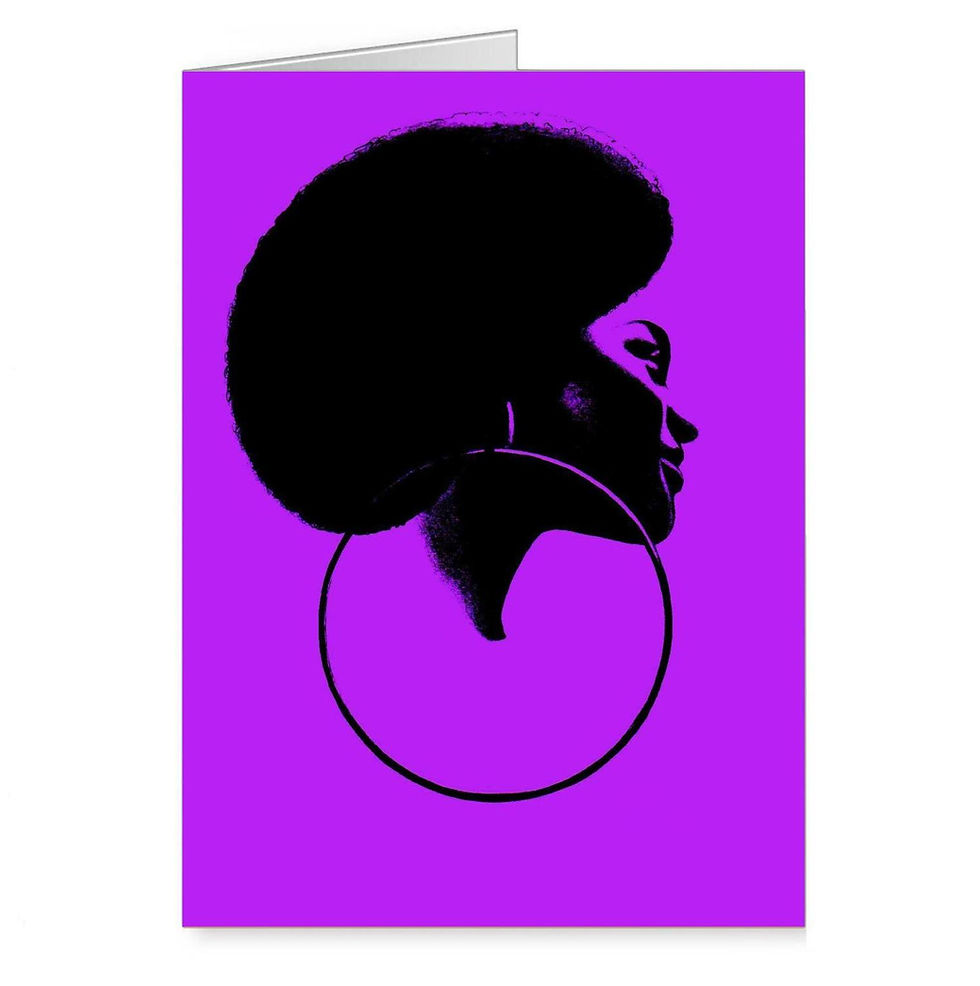 Black culture & black Art | The Afro Card Company 2/3