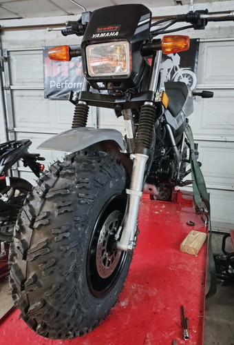 TW200 Fat Tire Conversion Complete kit | bradley performance