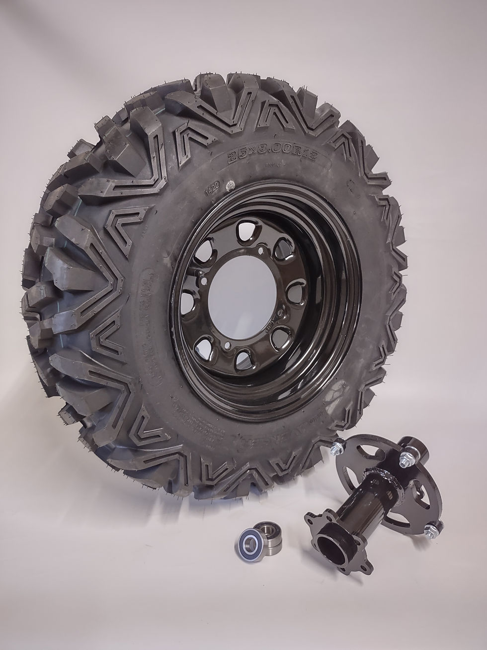 Yamaha TW200 ATV Fat Tire Conversion Kit with 25" tire and 12" wheel ...