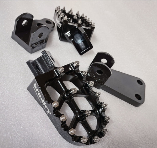 TW200 foot peg mounts 1" down/ 1" back | bradley performance