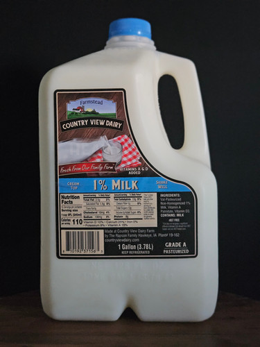 1% Milk | Country View Dairy
