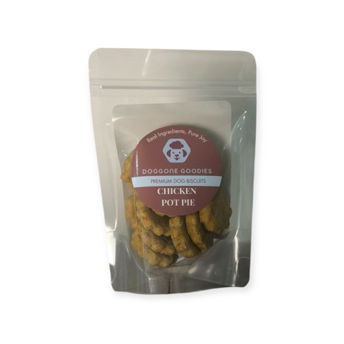 12 oz. Chicken Pot Pie Dog Biscuits | Doggone Goodies