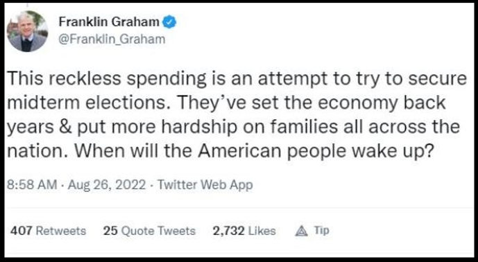 Rev Graham: ‘Wake Up America! What the Socialist Politicians Are Doing ...