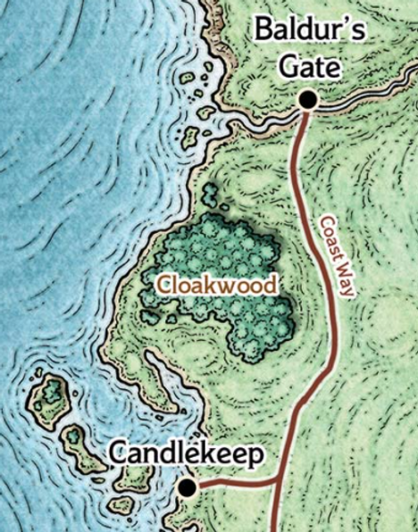 The Trek to Candlekeep