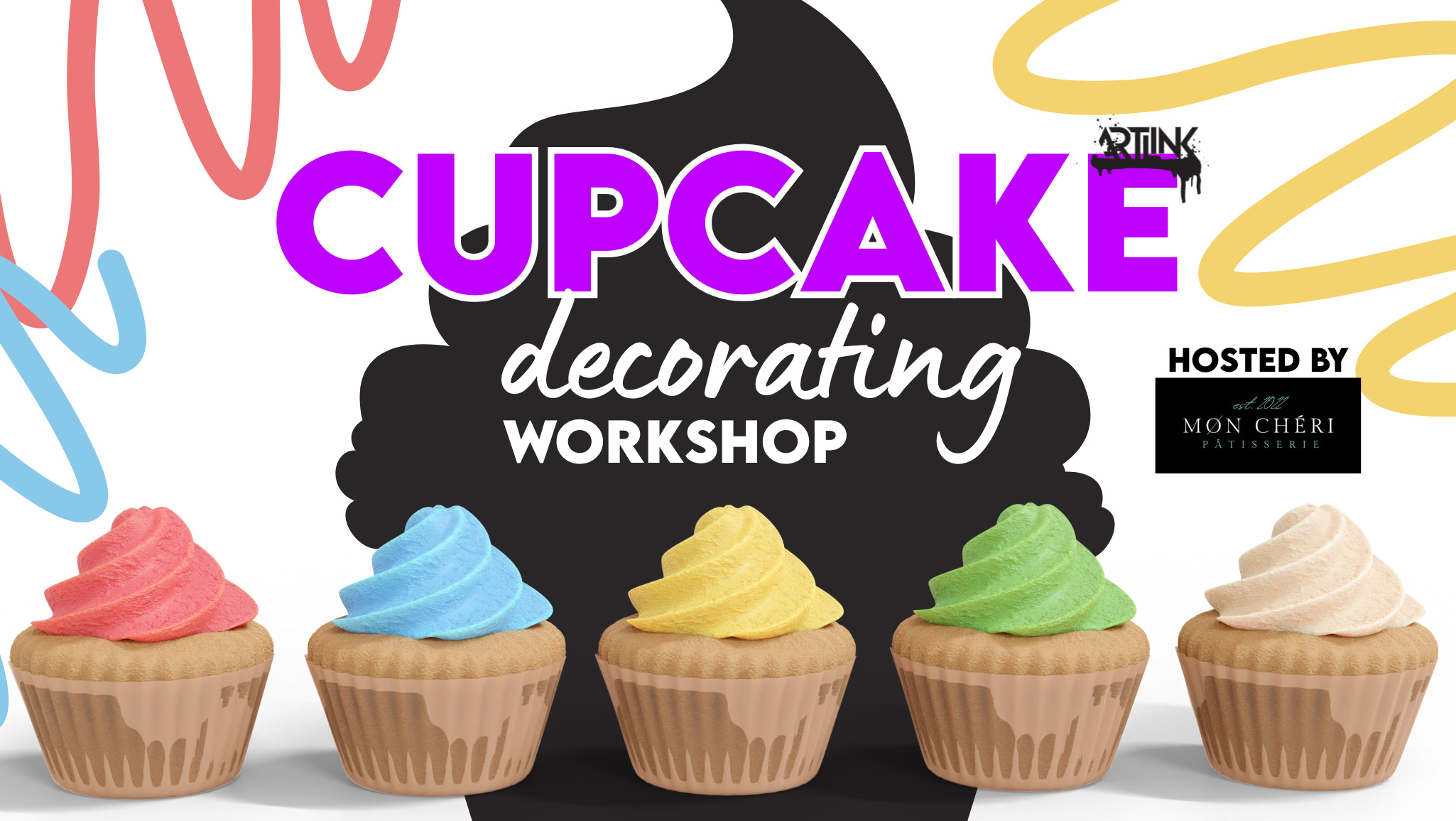 Sweet Artistry Workshop - Cupcake Decorating | Artlink Studio