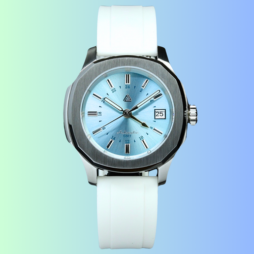 Azure GMT- Nautilus style | Watchmods Paris