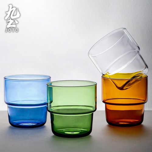 JOTO Handmade Glass Home Drinking Mug CUPR0549 | Joto Ceramics
