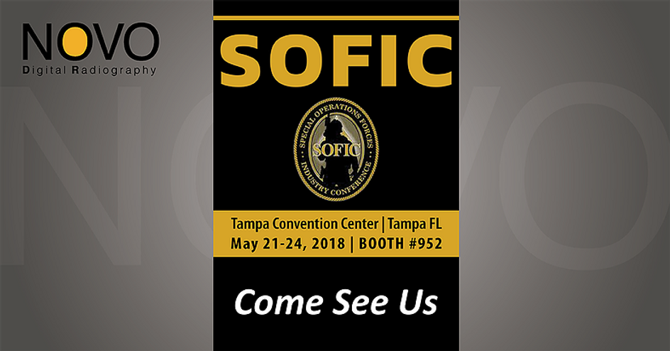 SOFIC 2018 Drop by and say Hello! Booth #952