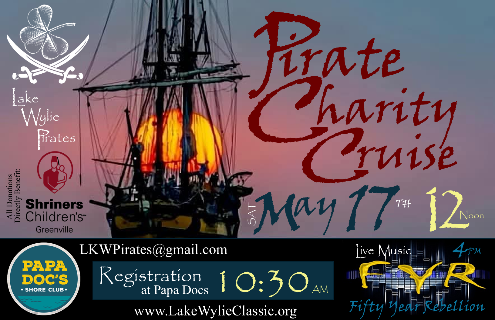 Pirate Charity Cruise | Lake Wylie Classic