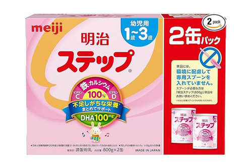 Meiji Step Powder Milk (1 to 3 years old), 800g | Japan Shop Fuji